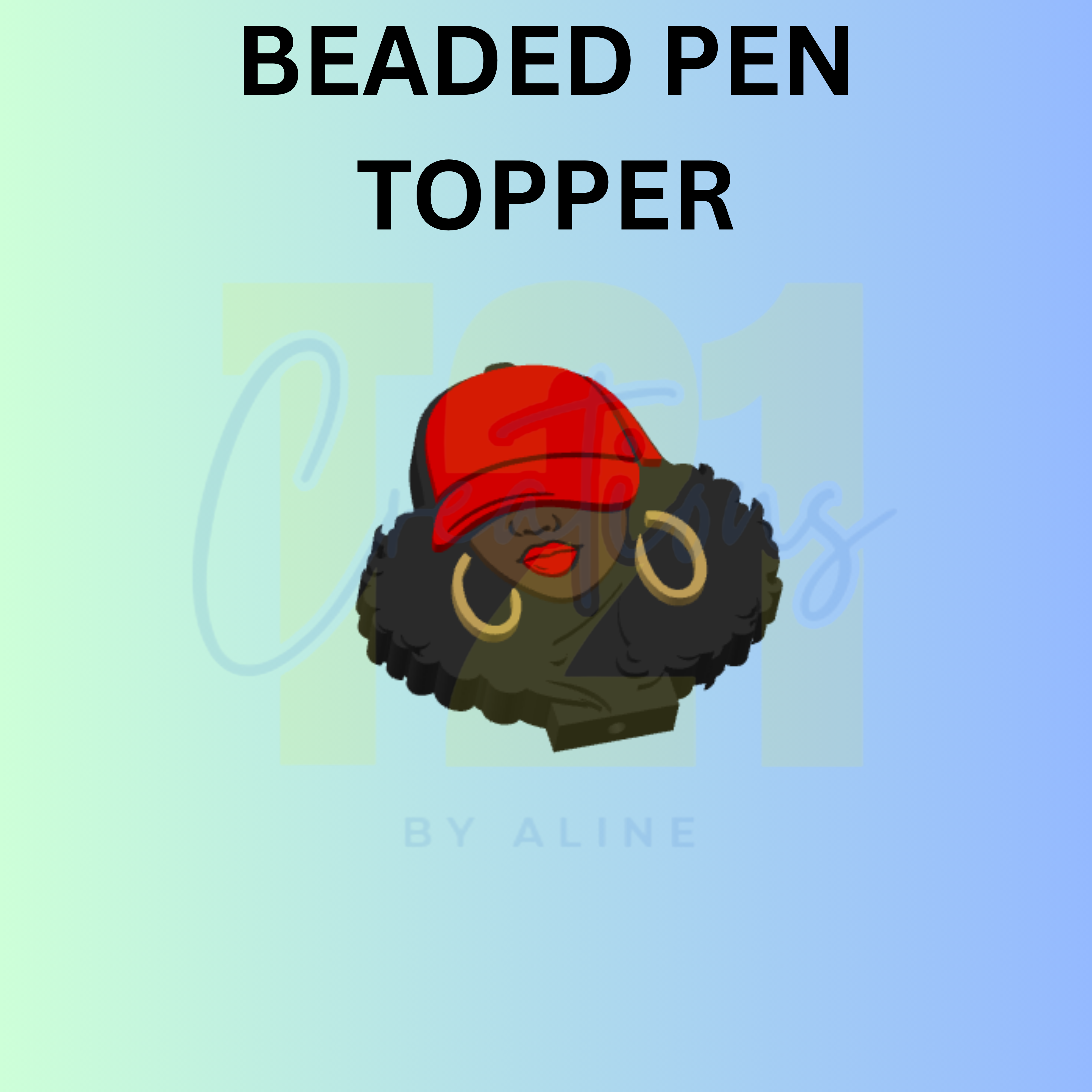 GIRL PEN TOPPER – T21 CREATIONS BY ALINE